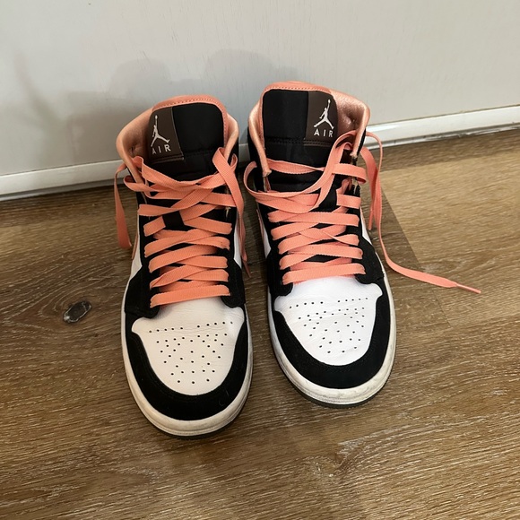Nike | Shoes | Jordan Mid Peach Mocha | Poshmark
